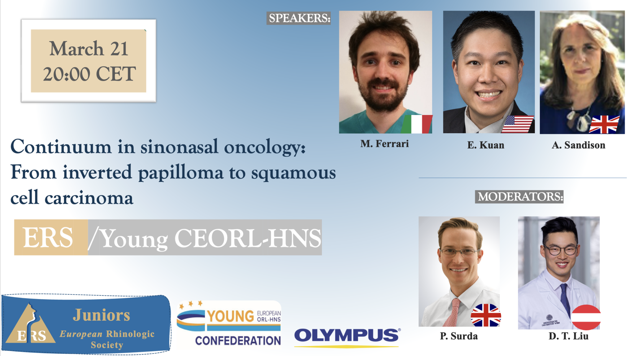 ERS Webinars 2024 - European Rhinologic Society