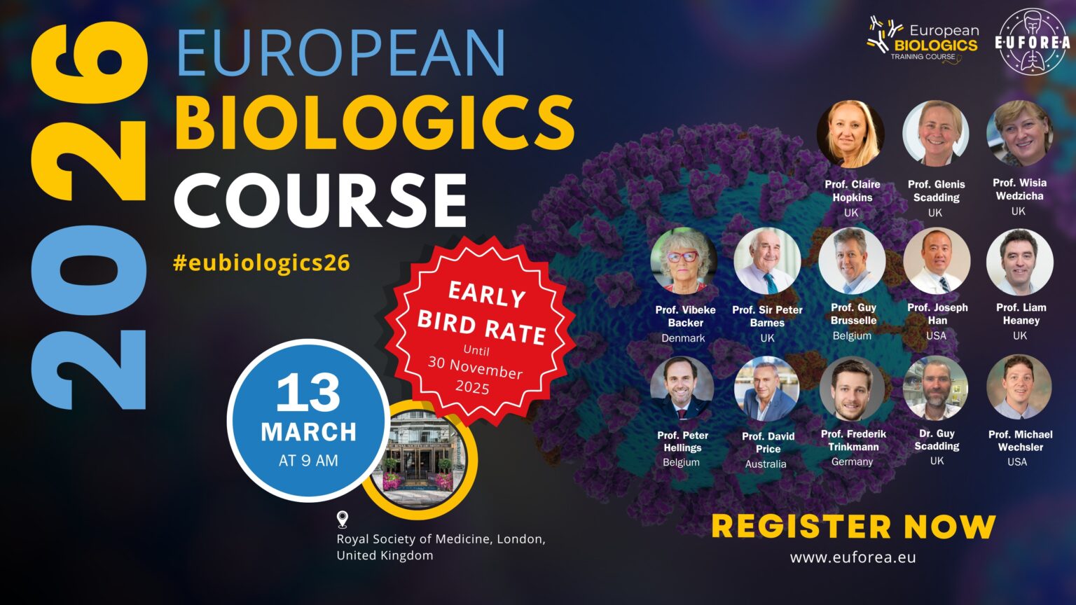European Biologics Hybrid Training Course 2026 - European Rhinologic ...